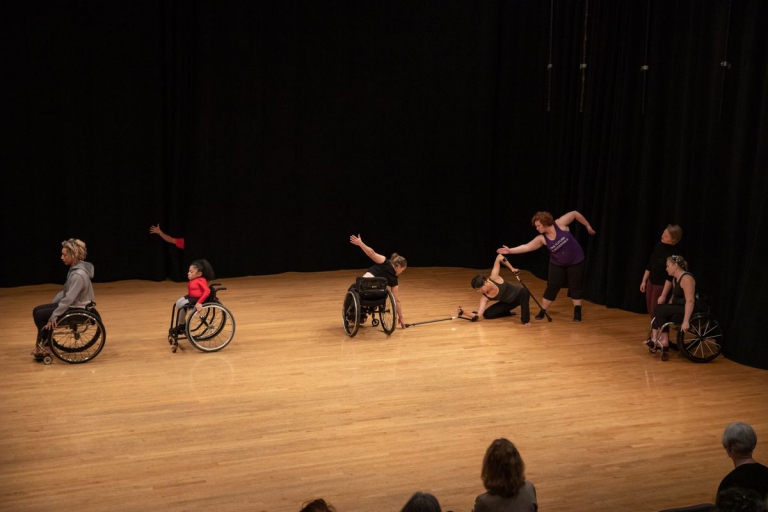 Disabled dancers learn to redefine the aesthetics of movement at UCLA ...