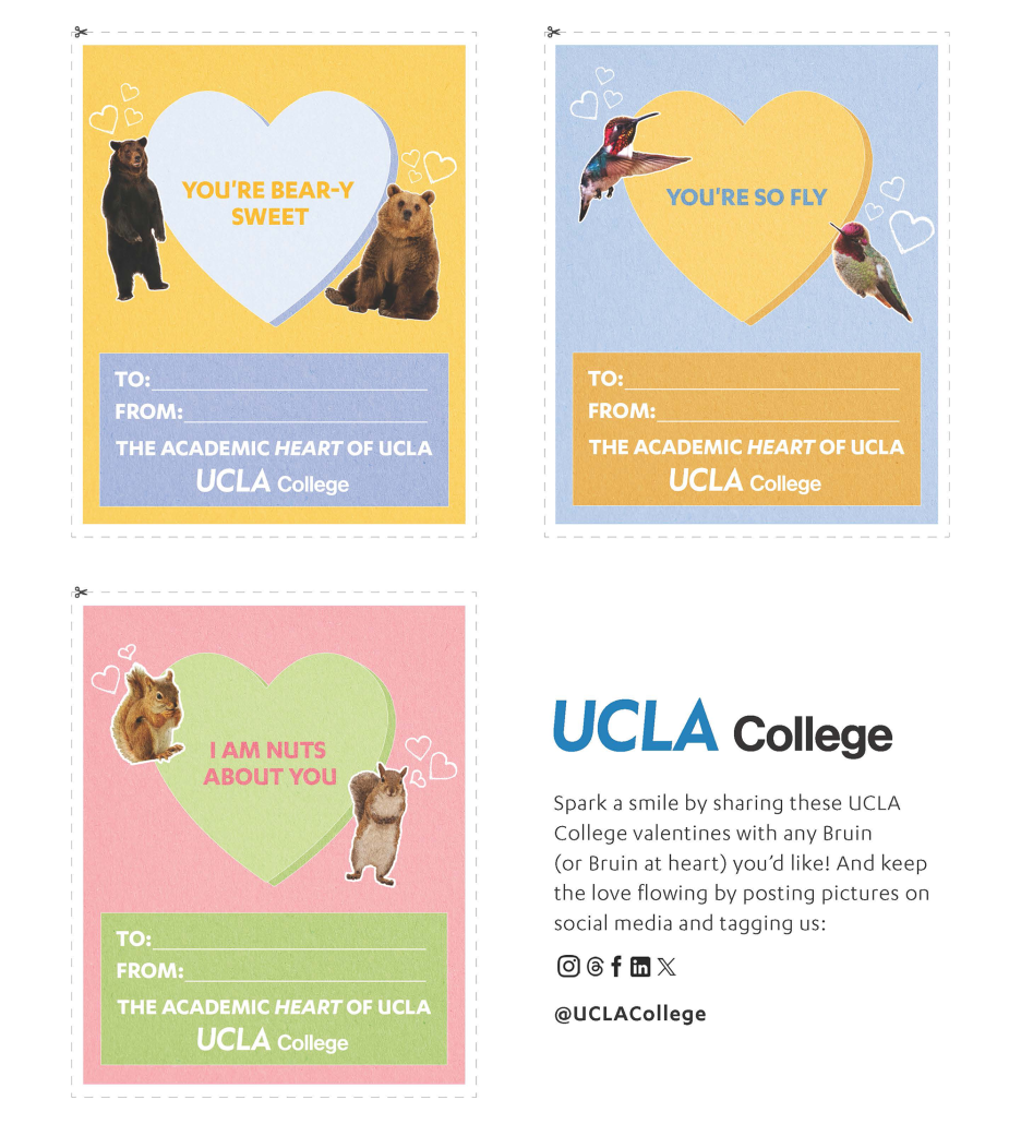 Happy Valentine’s Day, Bruins – UCLA College